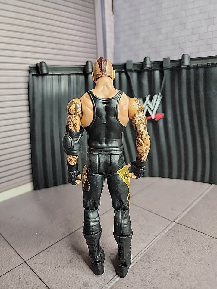 WWE Mattel Basic Series The Undertaker Wrestling Action Figure Mohawk ...