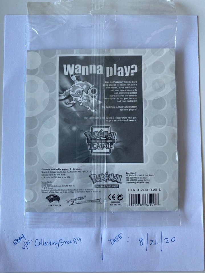 Pokémon Base Set Unlimited & Jungle Charizard / Flareon Booster Packs ...