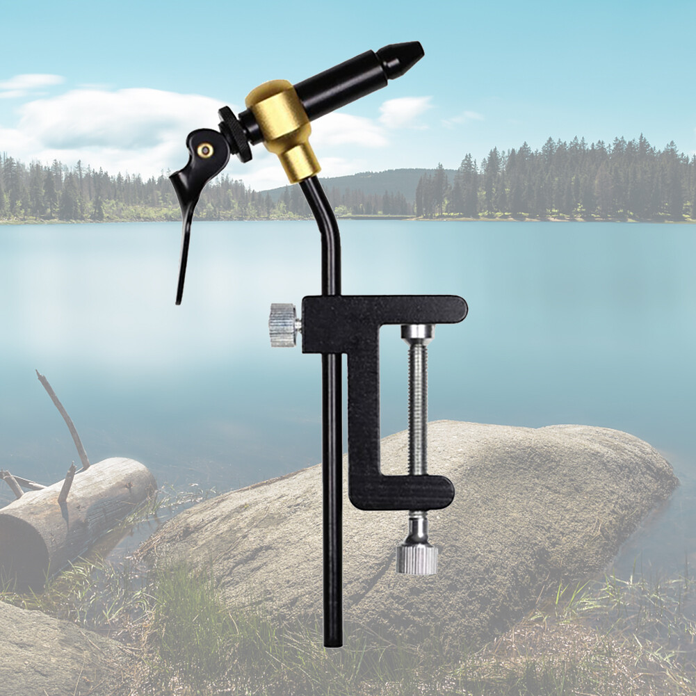 Hook Clamp Accessories C-clamp Tying Vise Fly Fishing Winder for ...
