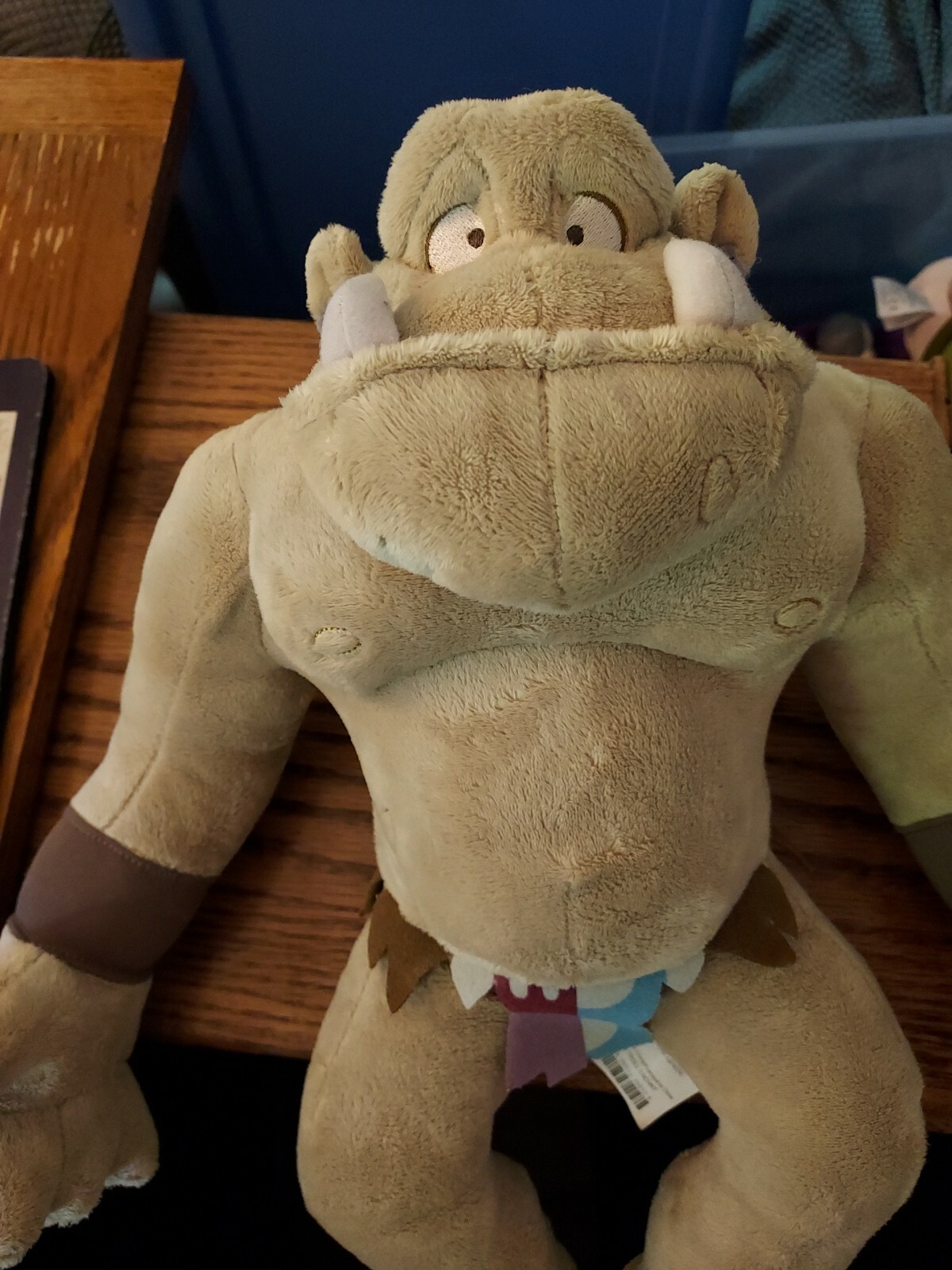 Disney Store Enchanted SOFT TROLL OGRE MONSTER 16" Plush STUFFED ANIMAL ...