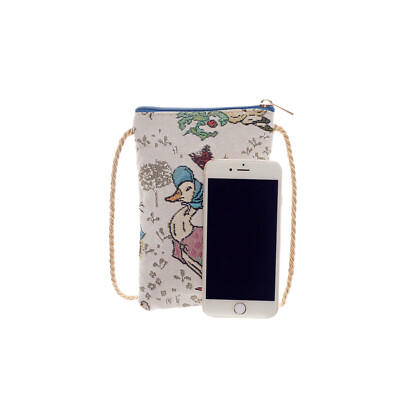 Signare Tapestry Jemima Puddle Duck Mini Crossbody Pouch Phone Bag ...