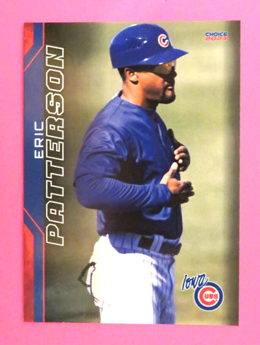 2023 Choice, Iowa Cubs, BC - ERIC PATTERSON | eBay