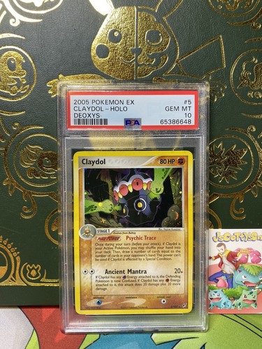 Pokemon Claydol Ex PSA 10 Gem Mint Holo Deoxys #5 2005 POP. 19 | eBay