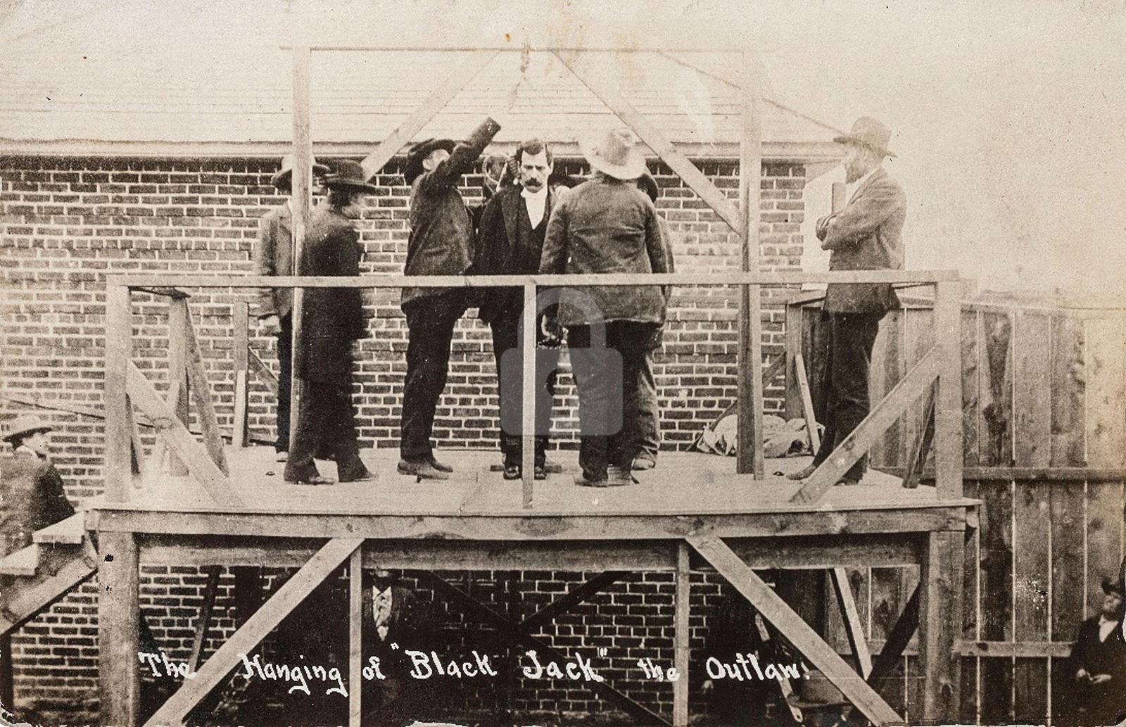Train Robber Thomas Edward 'Black Jack' Ketchum 1 1901 RPPC Photo ...