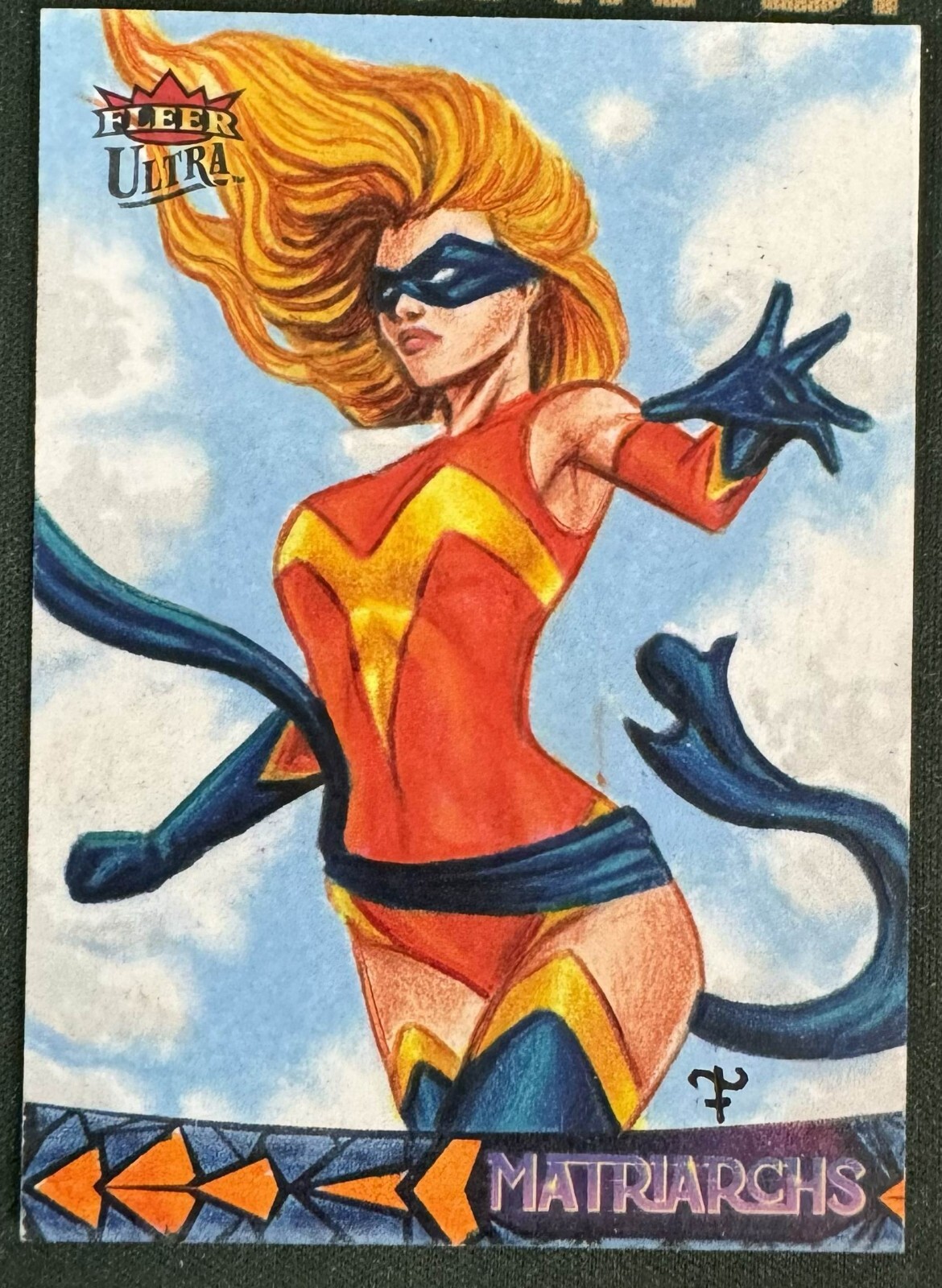 2024 Fleer Ultra Matriarchs Marvel 1/1 Sketch FRANKLIM TEIXEIRA | eBay