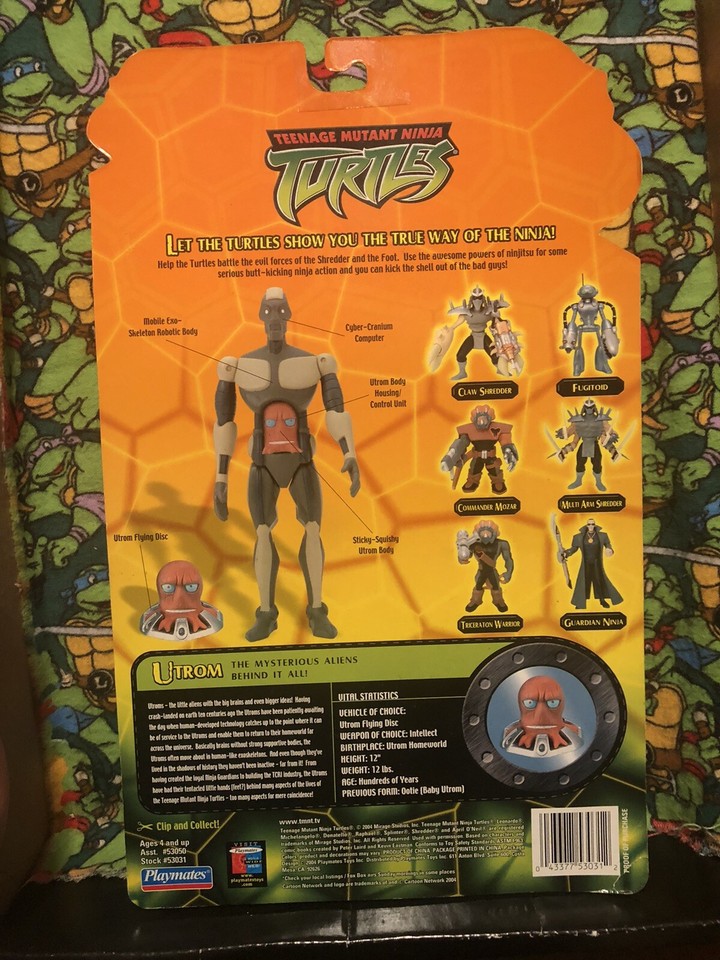 Utrom 🐢Teenage Mutant Ninja Turtles 2002 MOC TMNT CN | eBay