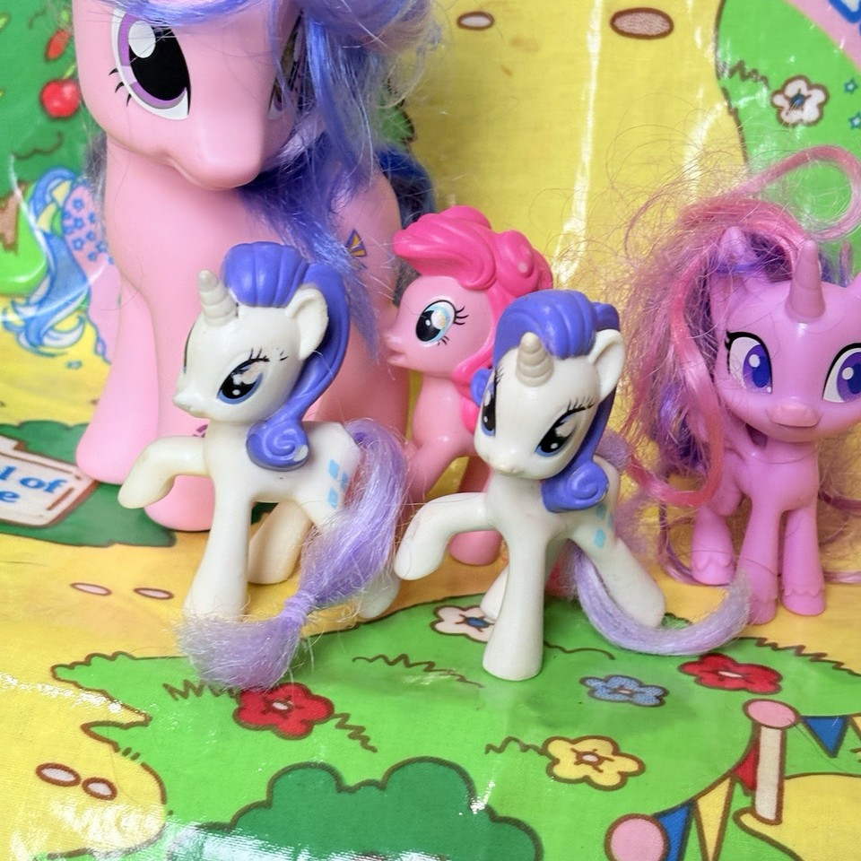 My Little Pony G4 Mixed Flawed Bait Brushable Figures Bundle | eBay UK