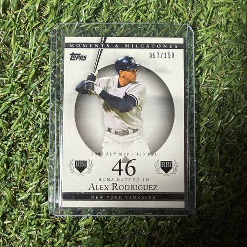 2007 Topps Moments & Milestones Alex Rodriguez #34 AL MVP /150 | eBay UK