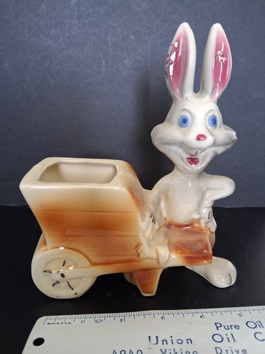 Vintage 1940s Bugs Bunny Planter Warner Bros. Looney Tunes ~6” X 7” | eBay
