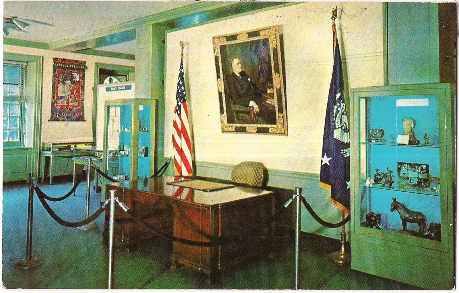 DESK Franklin D ROOSEVELT LIBRARY FDR MUSEUM Hyde Park New York ...