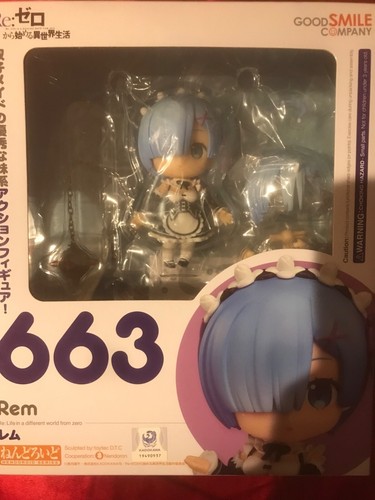 Rem Re: Zero Nendoroid #663 AUTHENTIC US SELLER | eBay