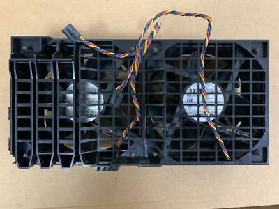 for Dell Precision Workstation T3500 T5500 Dual Cooling Fan Assembly ...