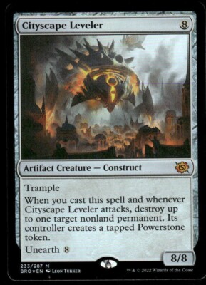 MTG Cityscape Leveler FOIL The Brothers' War 233/287 NM | eBay