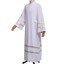 Clergy White Alb Religiouss Pleated Alb Clerical Priest Pastor Robe in ...