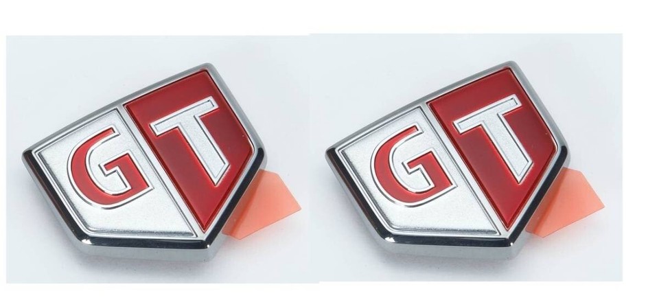 Genuin Nissan Skyline GT-R R32 Side Fender GT Emblem Badge Left Right ...