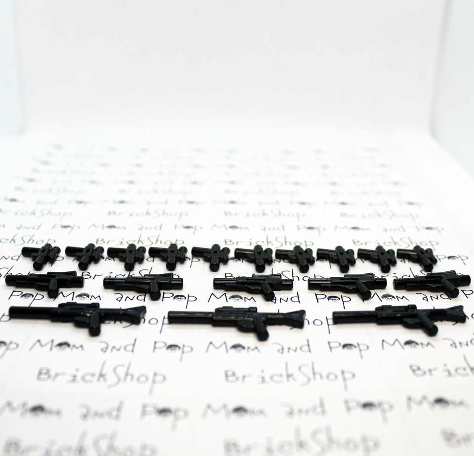 LEGO Blaster Lot 18x Star Wars Set Small Medium Large Scoped Gun | eBay