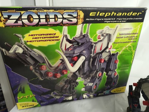 Zoids Elephander Hasbro Sealed Contents Complete Open Box 2002 Rare | eBay
