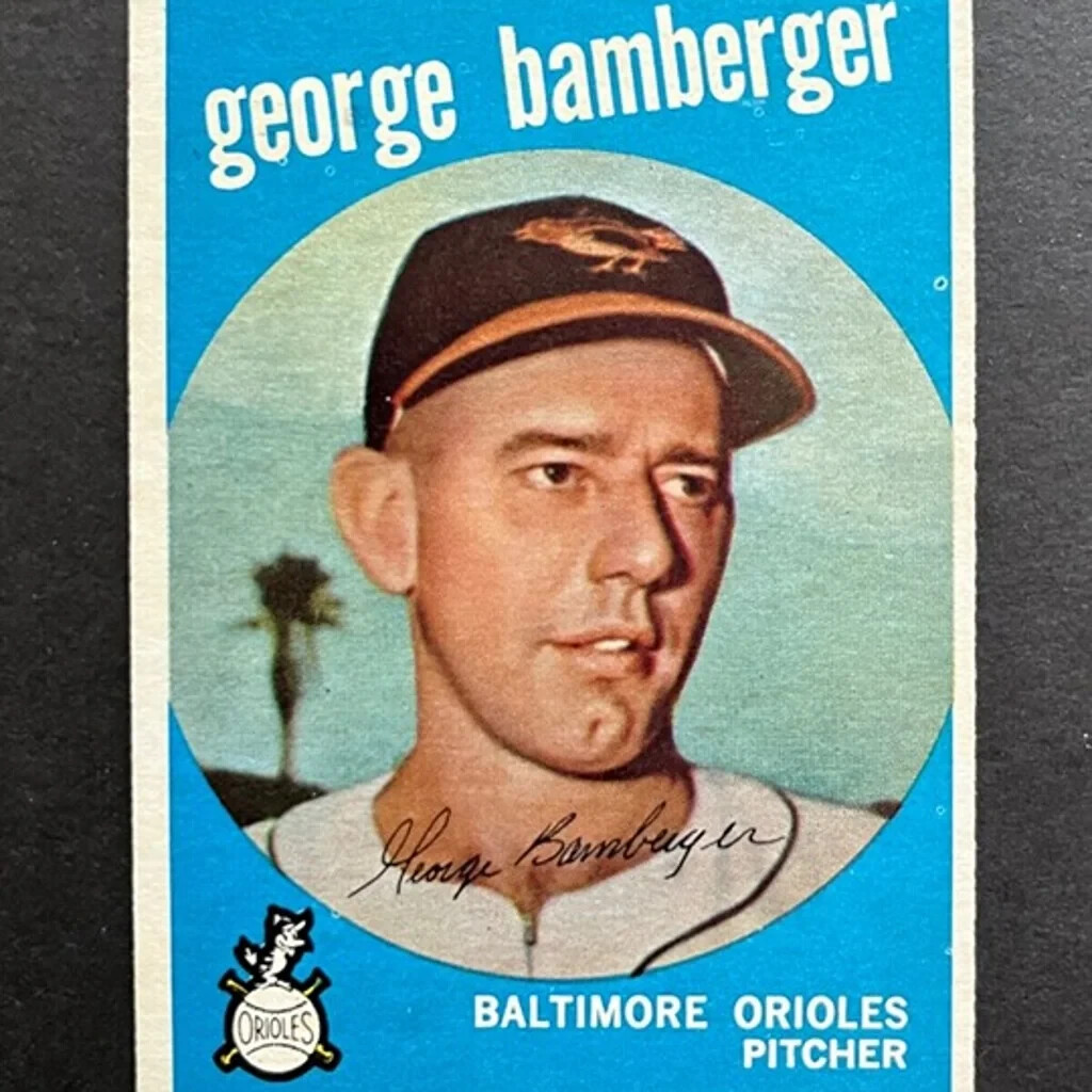 1959 Topps - 529 RC George Bamberger | eBay