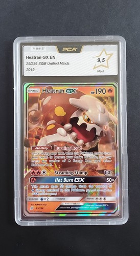 Carte Pokémon Heatran GX 25/236 - Harmonie des Esprits - EN English ...