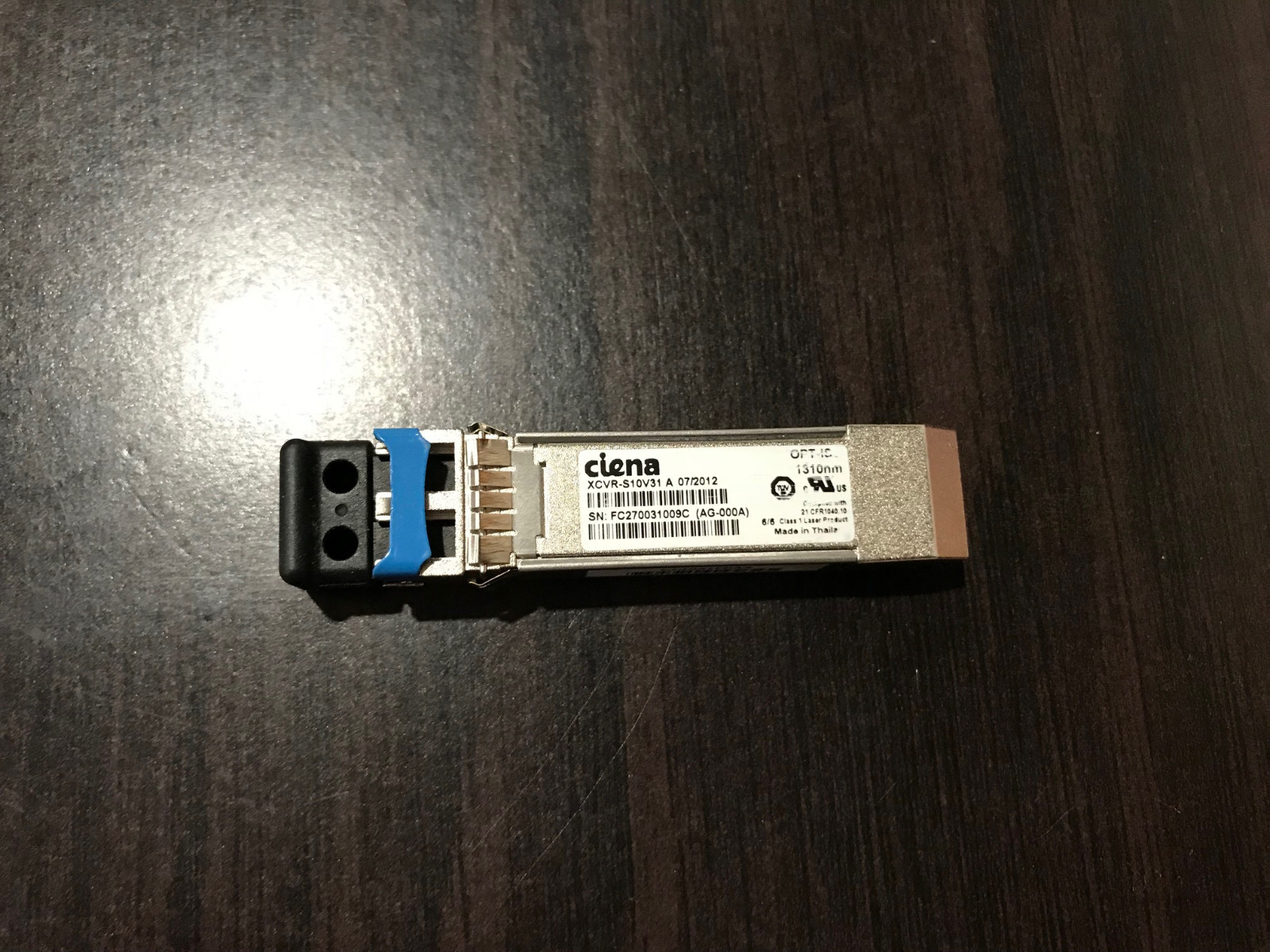 Ciena XCVR-S10V31 A SFP-10G-LR 10GE-LR SFP+LR 1310nm 10km SMF. | eBay