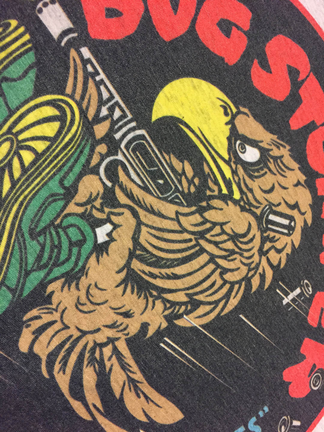 Bug Stomper Tee T-SHIRT Aliens Marine Inspired insignia | eBay