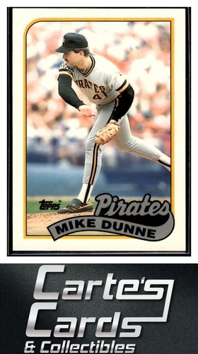 Mike Dunne 1989 Topps Tiffany #165 Pittsburgh Pirates | eBay