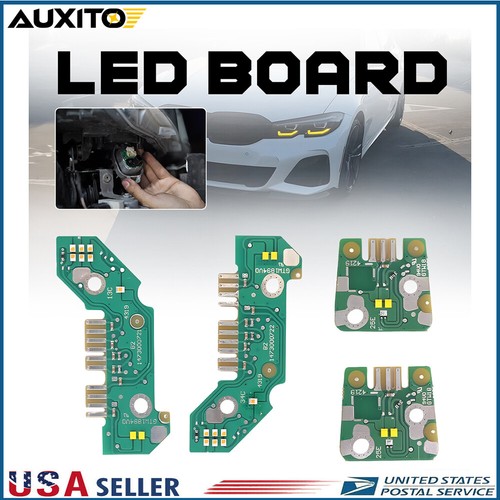 Yellow Angel Eyes DRL LED Boards For BMW G20 330e 330i M340i 2019-21 ...