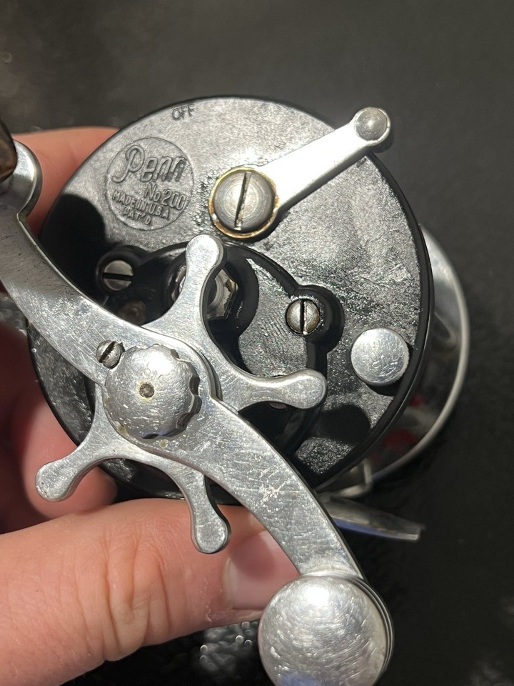 VINTAGE PENN REEL Surfmaster No. 200 W/ Rare Spool And SS Innards | eBay