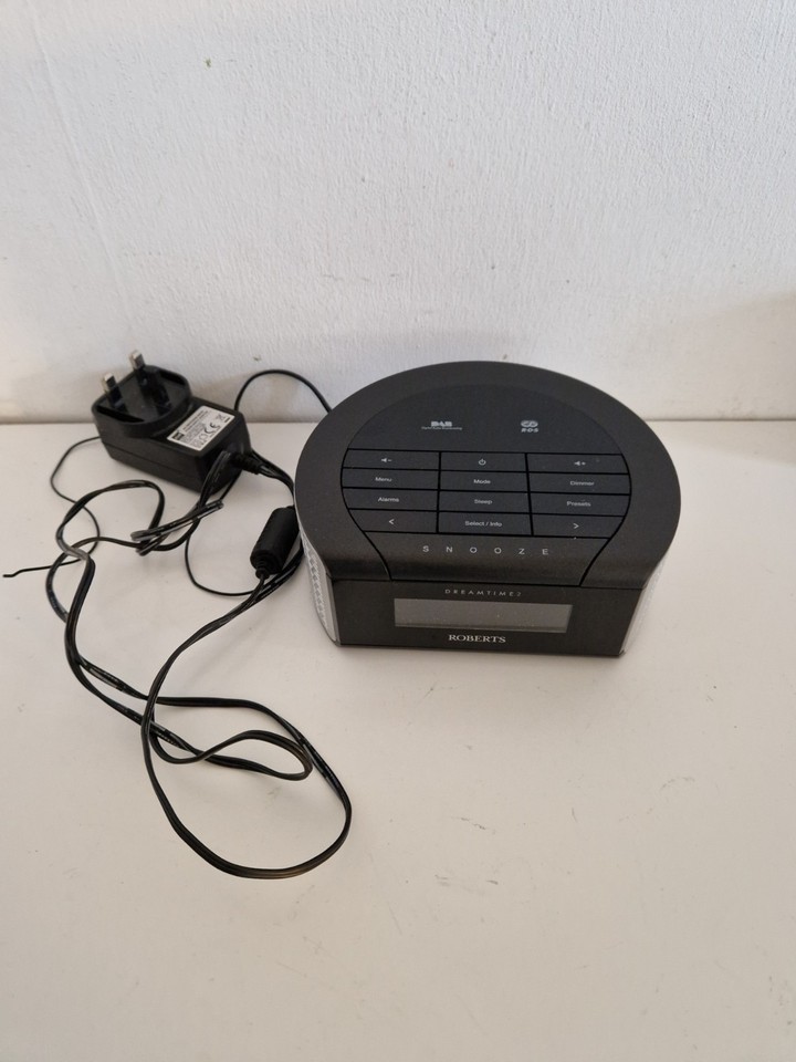 roberts dreamtime 2 digital clock radio dab fm alarm | eBay UK