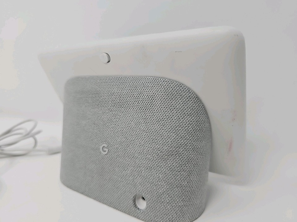 Google Nest Hub 1st Gen Smart Home Assistant White H1A With Power Cord ...