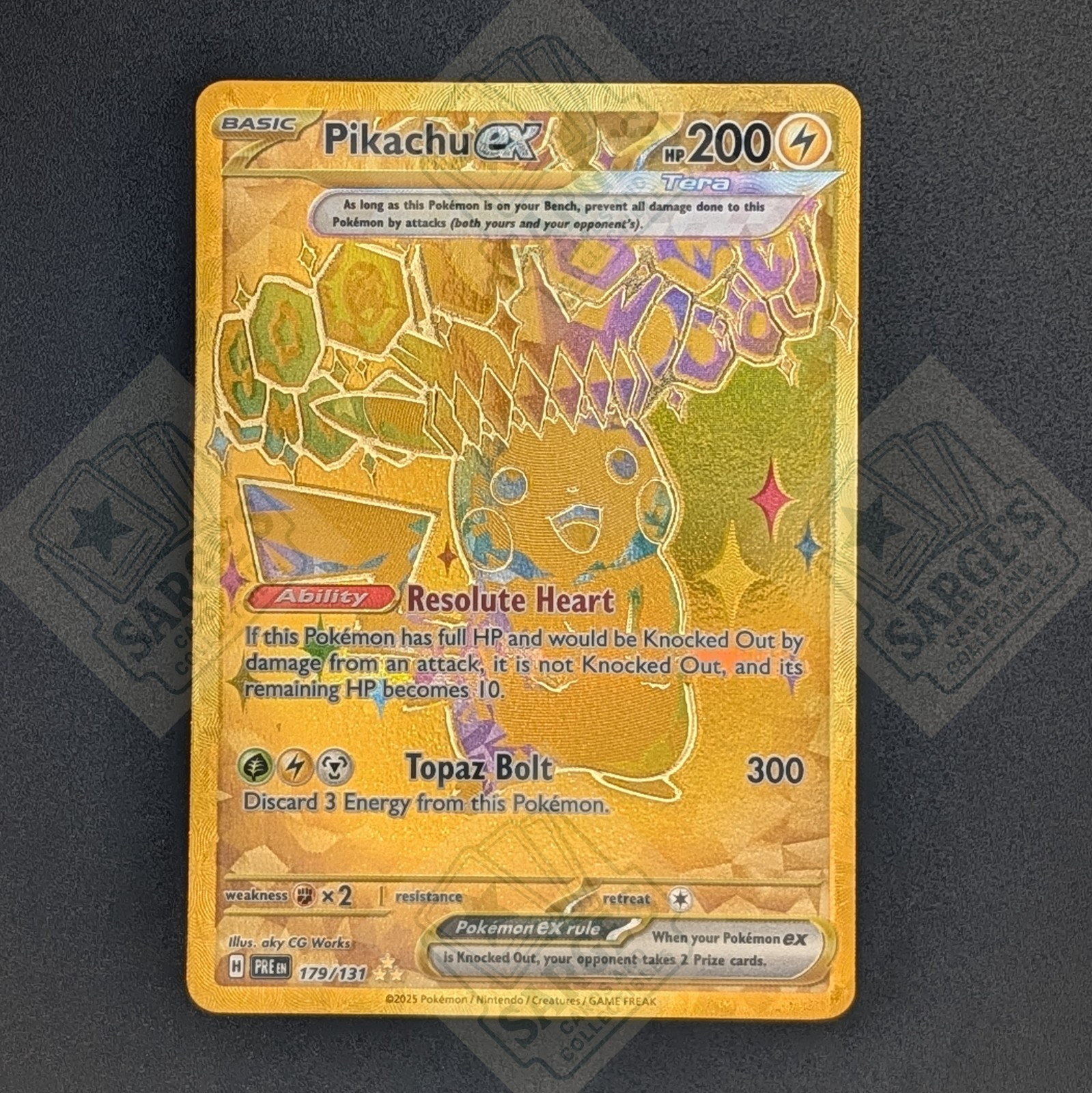 Pikachu ex 179/131 - Hyper Rare Card | Prismatic Evolutions (sv8pt5-179)