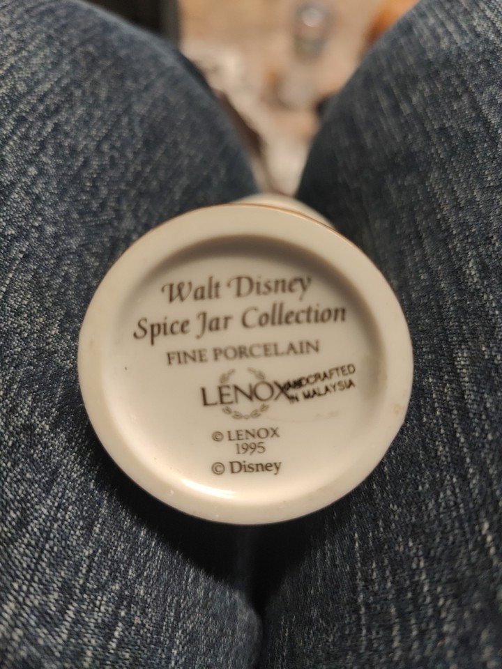 Disney Lenox Spice Jar Collection 1995 Vintage. **Allspice*Jungle Book ...