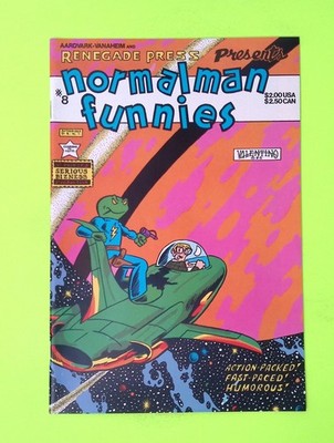 Normalman #8 1984 Renegade Press High Grade Comic Book W65-176 | eBay
