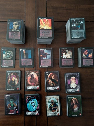 Jyhad CCG Mixed Card Lot Over 900+ Cards 1994, Vampire The Masquerade ...