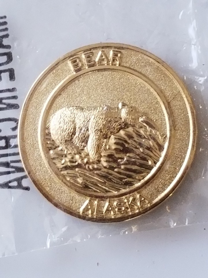 ALASKA FRONTIER MINT BIG DIPPER 1898 BEAR COIN TOKEN. | eBay