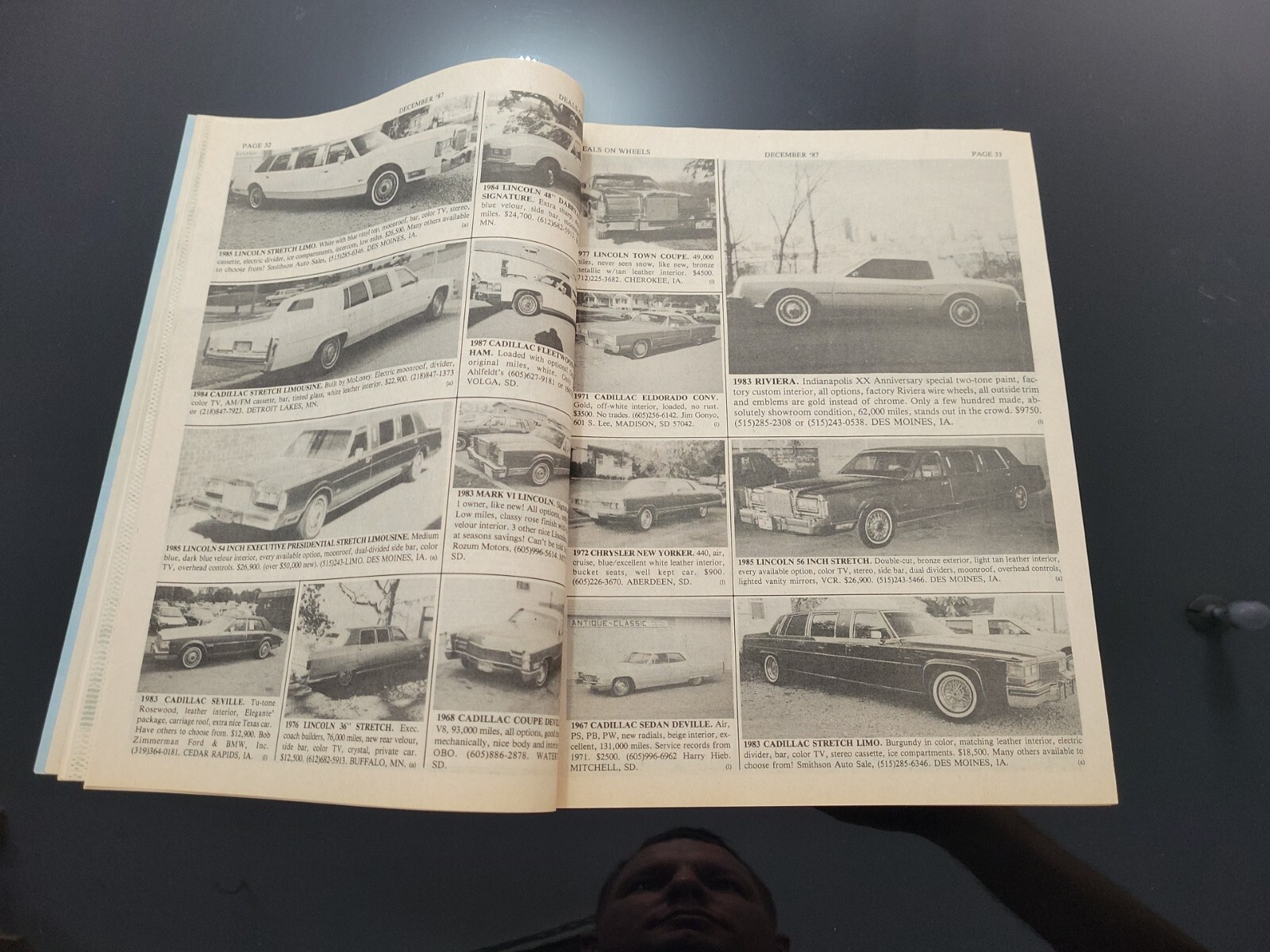 Vintage Buy Sell Trade December 1987 Deals On Wheels Specialty Car ...