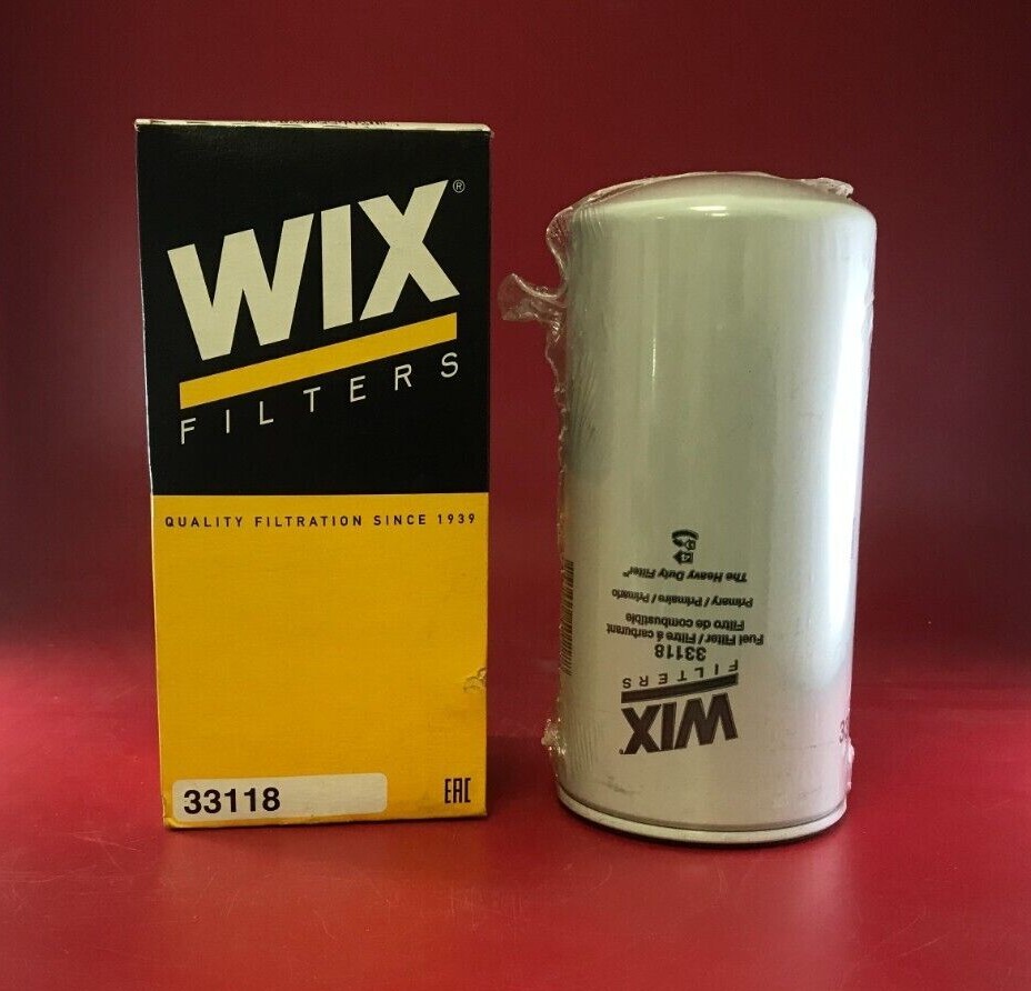 WIX 33118 - Fuel filter cross reference