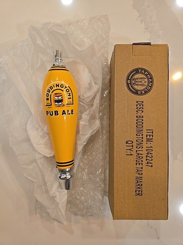 New In Box Boddingtons Pub Ale England 10 3/4" Draft Beer Tap Handle ...