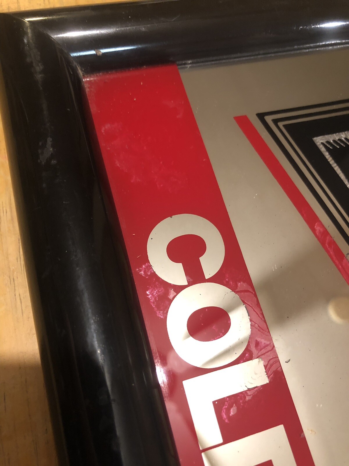 Vtg Miller Genuine Draft Cold Filtered Mirror Sign Hanging Bar Decor ...