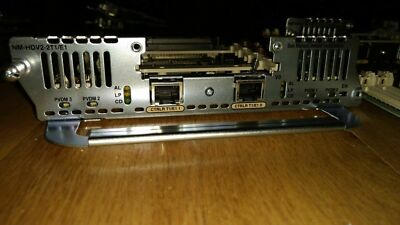 Cisco NM-HDV2-2T1/E1 2-Port T1/E1 High-Density Voice Network Module ...