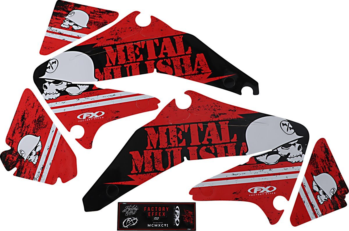 Factory Effex Honda Metal Mulisha Shroud Graphics Kit (23-11328) | eBay