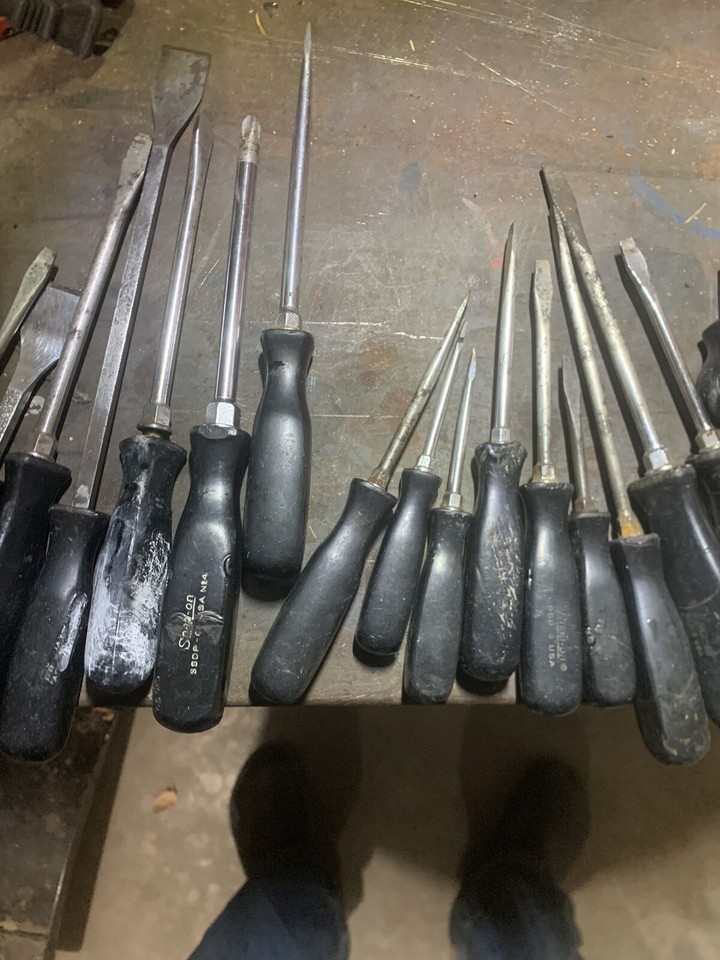 Snap On Old Vintage Screw Driver Assortment | eBay