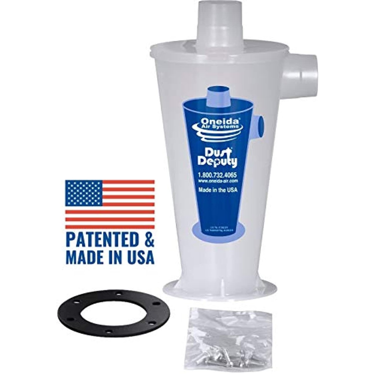 Oneida Air Systems Super Dust Deputy Molded Cyclone Only