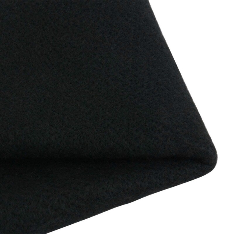 High Temp Felt Carbon Fiber Welding Blanket Black Flame High Heat Mat ...