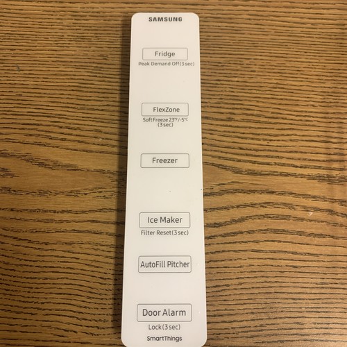 Samsung Refrigerator Display Panel DA41-00878A FLEX ZONE FEATURE A2 | eBay