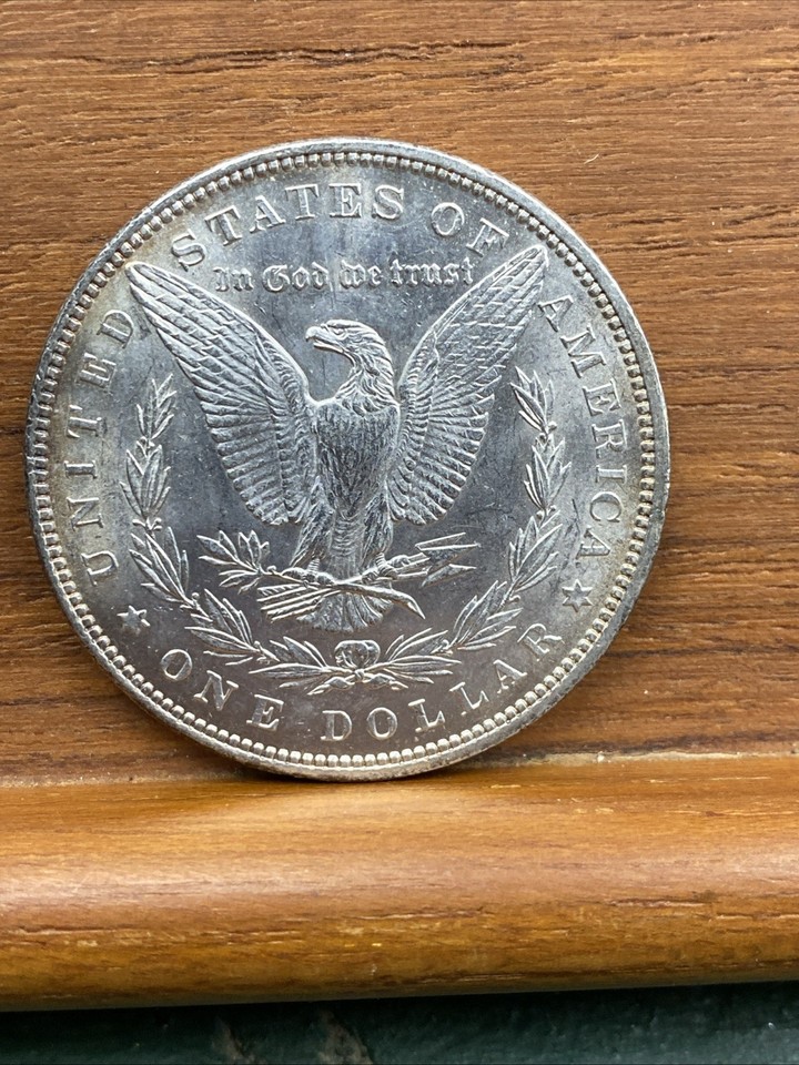 1883 Philadelphia Mint Silver Morgan Dollar Rim Tone PL Reverse | eBay