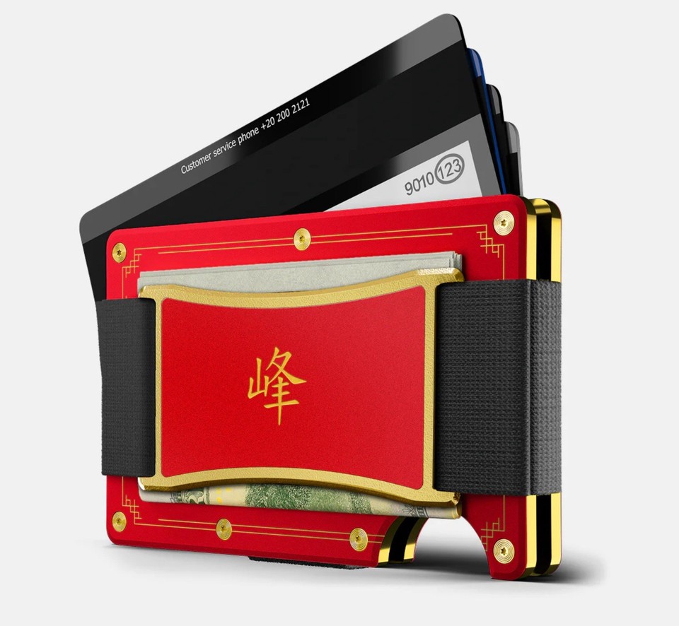 RIDGE WALLET CHINESE NEW YEAR - YEAR OF THE FIRE HORSE SNAKE 2026 NEW ...