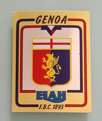GENOA Scudetto Figurine Calciatori Panini 1983 1984 Sticker NEW #88 ...