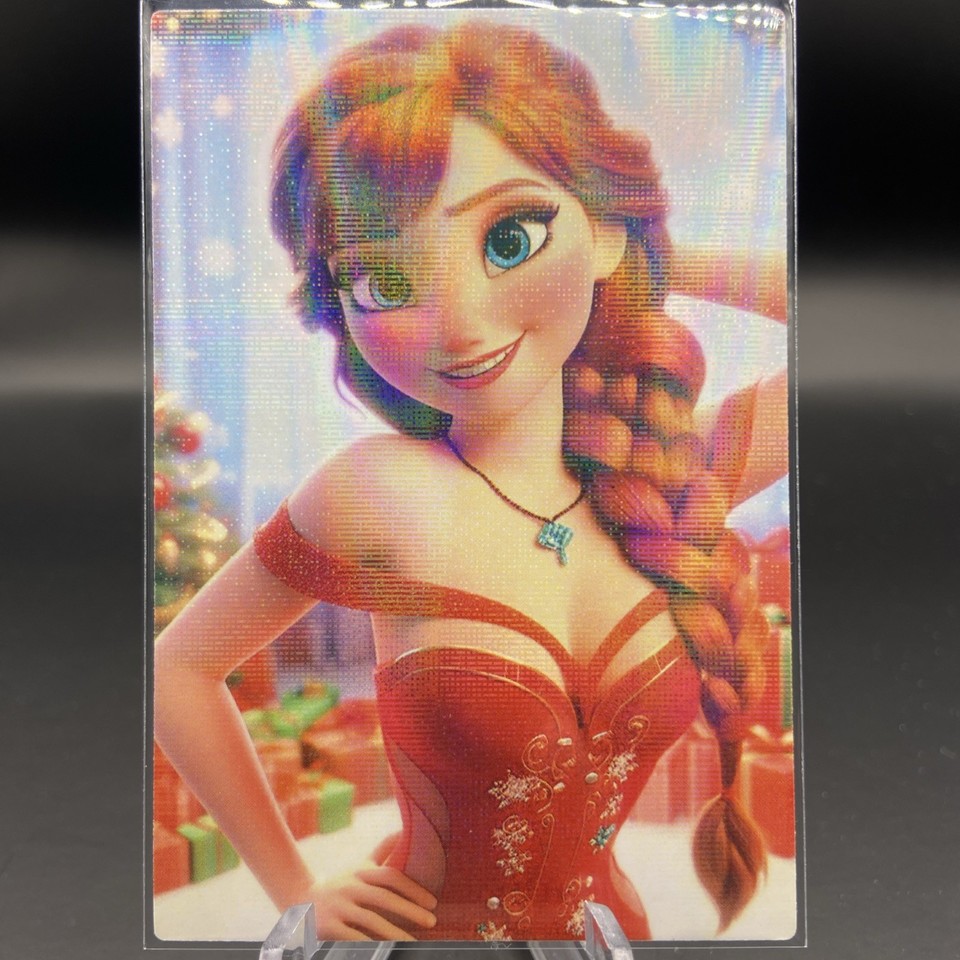 Anna Frozen Anime Waifu Card Doujin ACG Goddess Holo | eBay