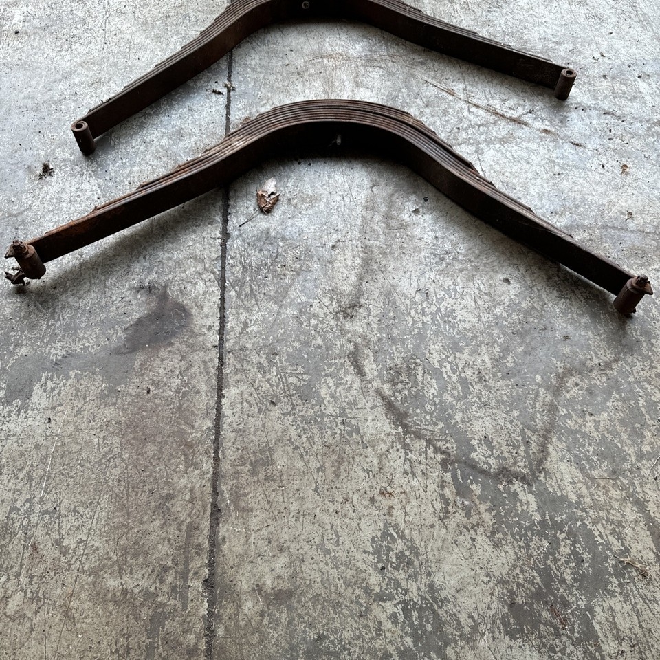 1928 1931 Model A Ford Rear Leaf Spring Assembly Original 8 Leaf 1929 ...
